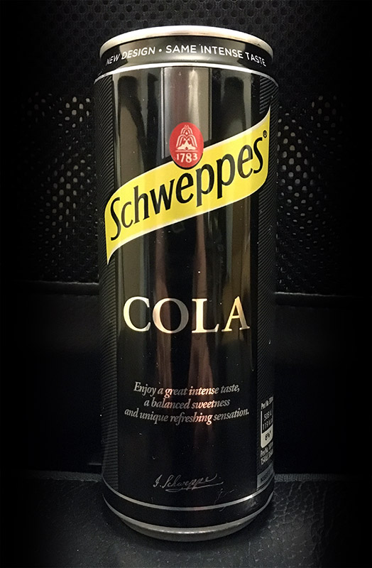 Schweppes Cola la Carrefour - pinkISH